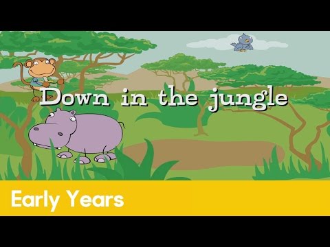 Down in the jungle - Rhymes and songs | Cumberland Family Hubs